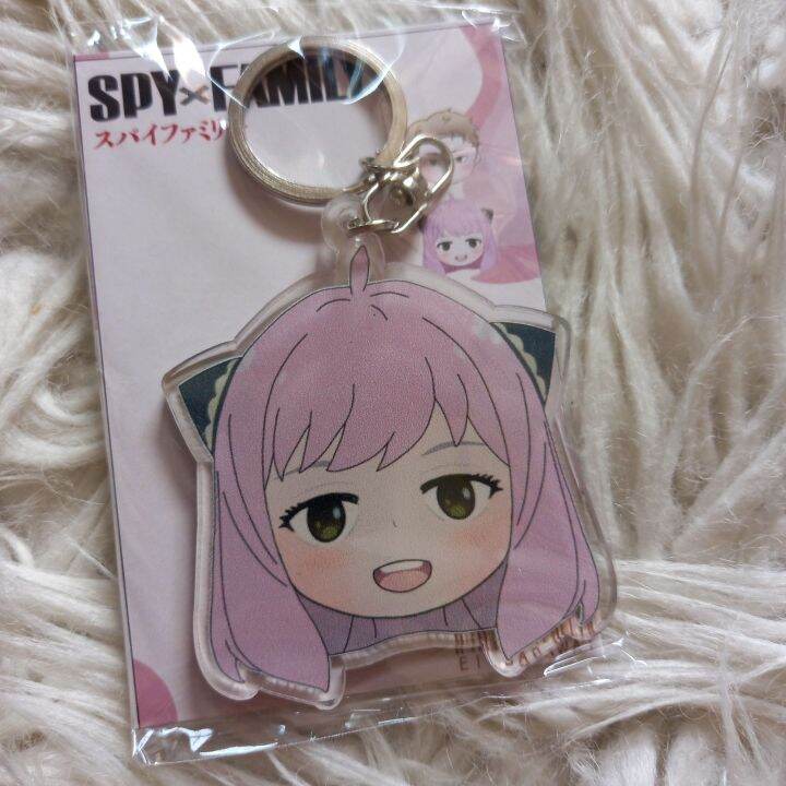 KEY CHAINS ANYA FORGER SPY X FAMILY GANTUNGAN KUNCI ACRYLIC DUA SISI ...