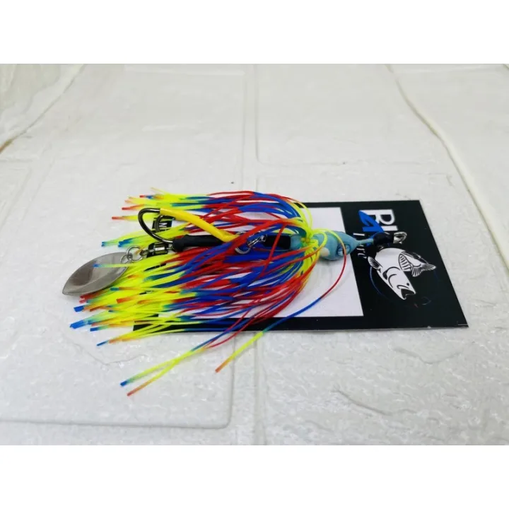 Spin frog / Swimbait / Spinner double hook 12 gram mata 3d bk lure ...