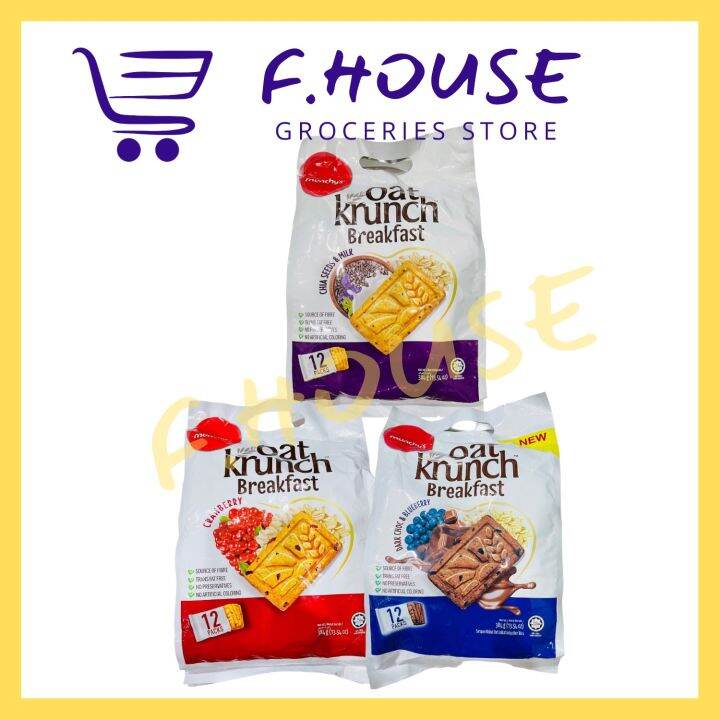 Munchy's Oat Krunch Breakfast (384g)-3 Variants | Lazada