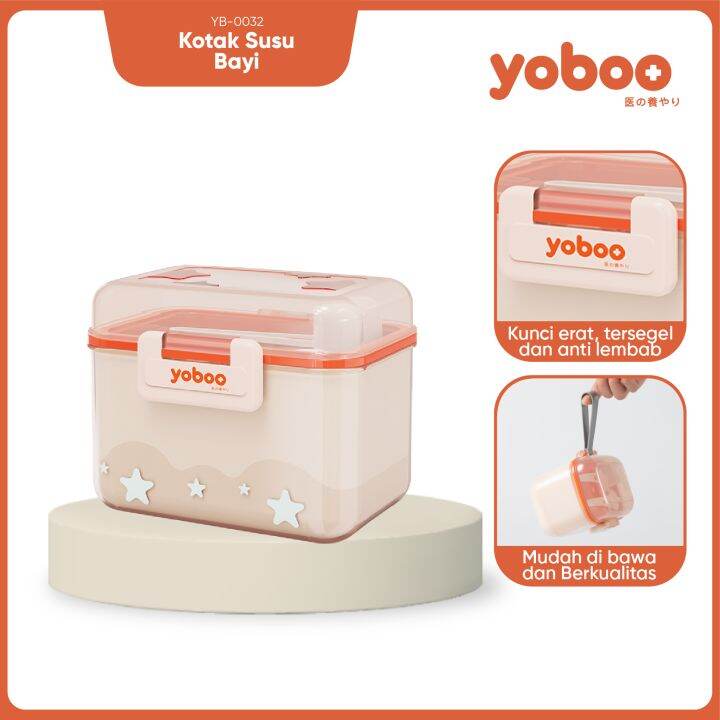 Yoboo Kotak Penyimpanan Susu Bubuk 360ml Anti Lembab /YB-0032 | Lazada Indonesia