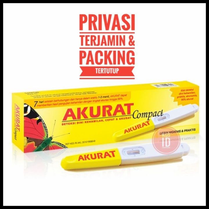 AKURAT COMPACT - TES KEHAMILAN AKURAT | Lazada Indonesia