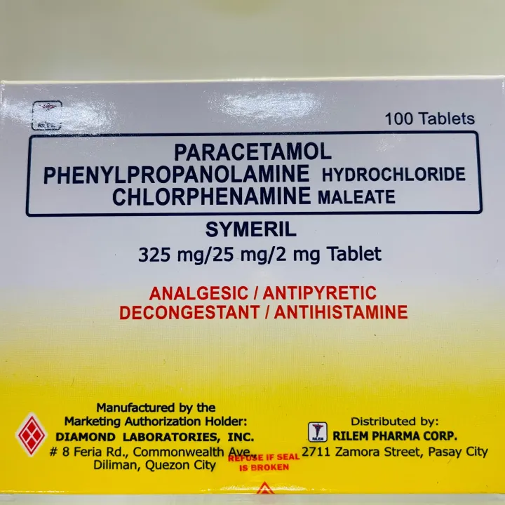 SYMERIL 100 TABLETS | Lazada PH