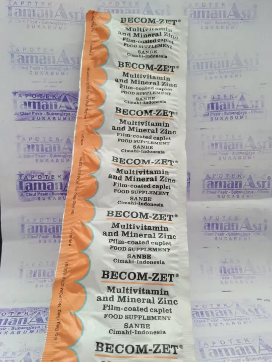 vitamin becom zet | Lazada Indonesia