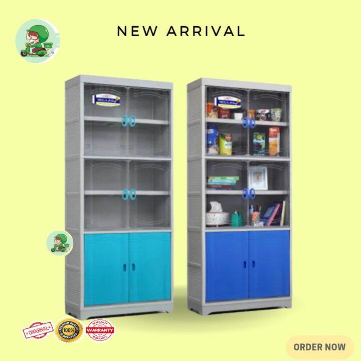 Zooey Mega king Box Drawer 5 Layer clear door Stock No. 399-5L | Lazada PH