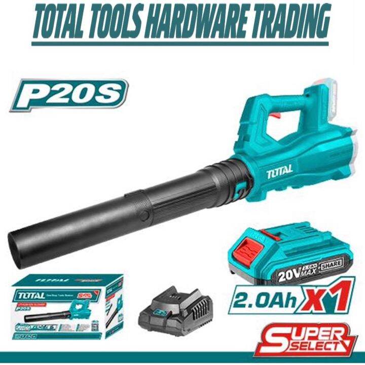 TOTAL P20s 20v Series Li-ion Cordless Aspirator blower, Dust blower ...