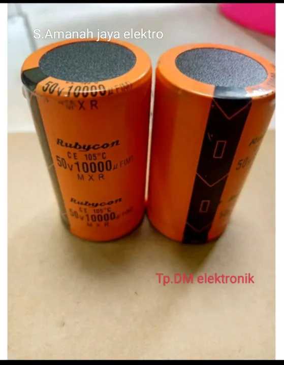 Elco 10000uf 50v Rubycon | Lazada Indonesia