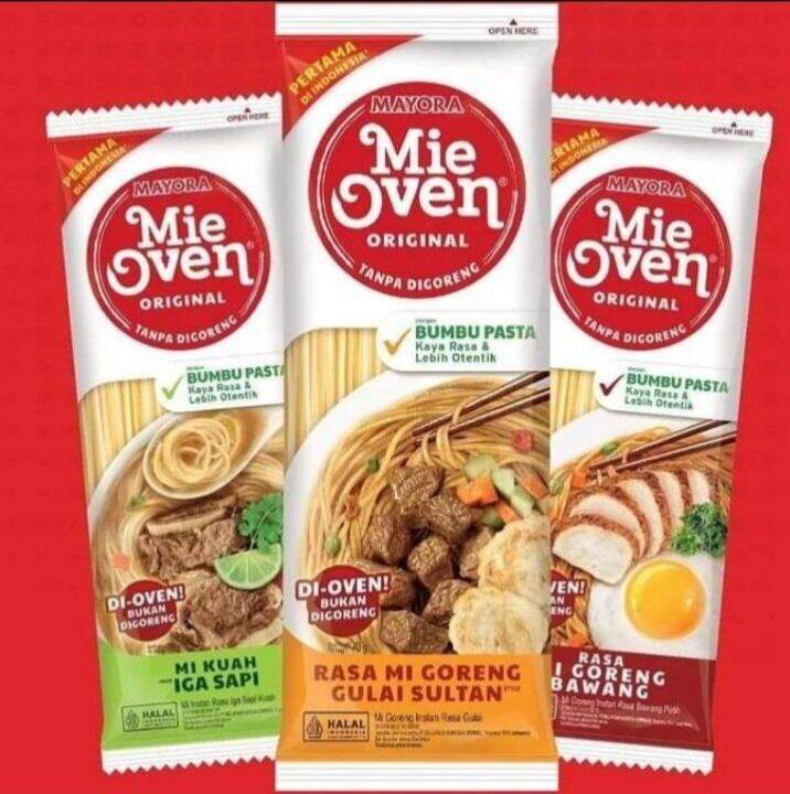 MIE OVEN DARI MAYORA READY STOCK 70gm | Lazada