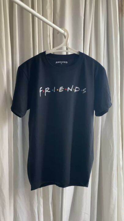 Friends Shirt Friends Logo T-shirt Merchandise D1 Amazed | Lazada PH
