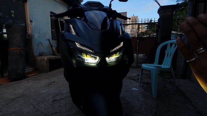 Winker Decal Sticker For Honda Click 160 Red Toothless Eyes | Lazada PH