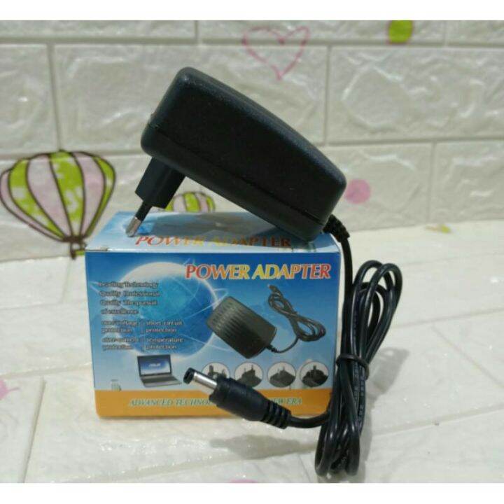 Adaptor 12 volt sudah free kabel dan jeck siap pakai | Lazada Indonesia