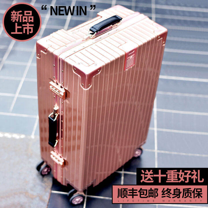 Aluminium Frame Luggage Universal Wheel Suitcase Boarding Bag Hard-Side ...