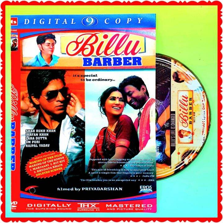 KASET DVD FILM INDIA SHAHRUKH KHAN BILLU BARBER-SHAH RUKH KHAN-SHAHRUKH ...
