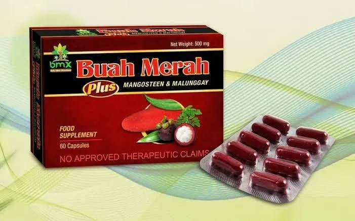 BMX Buah Merah Plus | 60 Capsules | Lazada PH