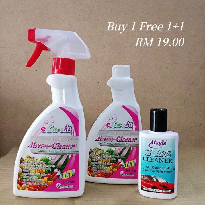 Buy1 Free1+1 Rm 19.00 PROMOTION eCu-chi AIRCON-CLEANER SPRAY 500ML FOC ...