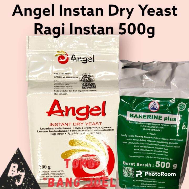 Angel Instan Dry Yeast 500Gram / Ragi Instan 500Gram / Ragi Roti ...