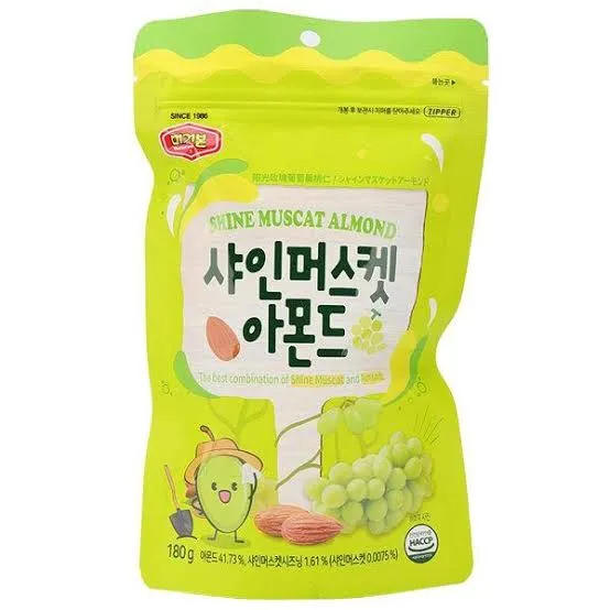 Korean Almond Snack 180g ( Shine Muscat Almond) | Lazada PH