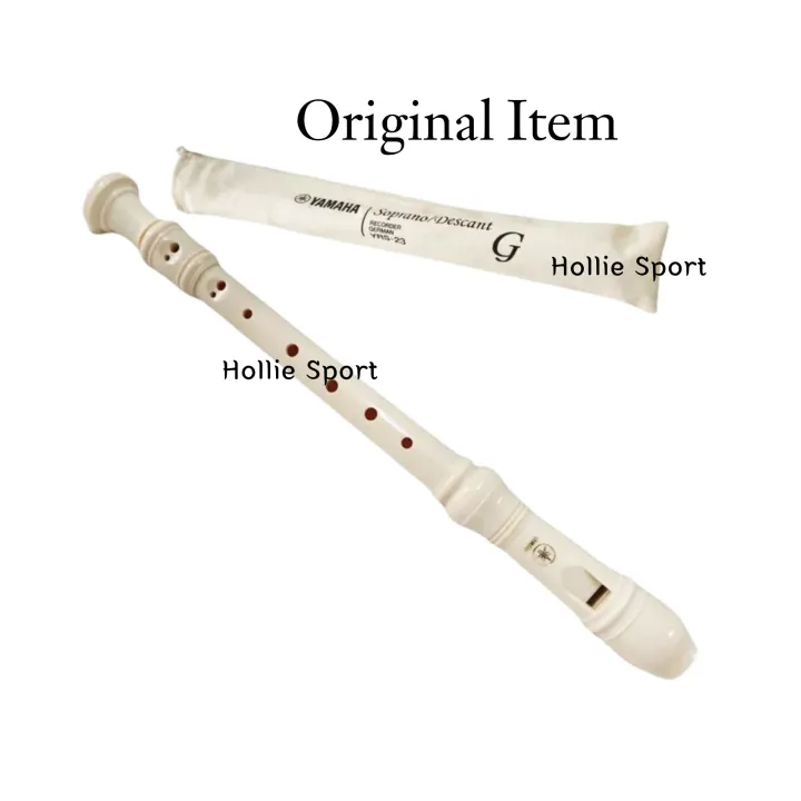 YAMAHA YRS-23 SOPRANO RECORDER suling REAL PICTURE | Lazada Indonesia