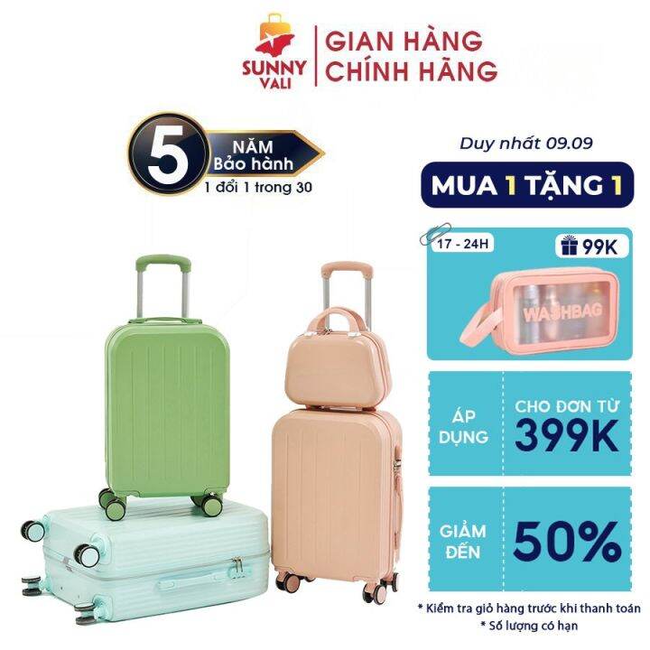 Vali SUNNY - SV07 - Vali du lịch, chống va đập, chống trầy xước, nhựa ...