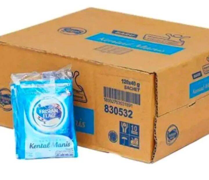 FRISIAN FLAG/Kental Manis/ Satu Dus isi(20pak x 6 sachet x 38g ...