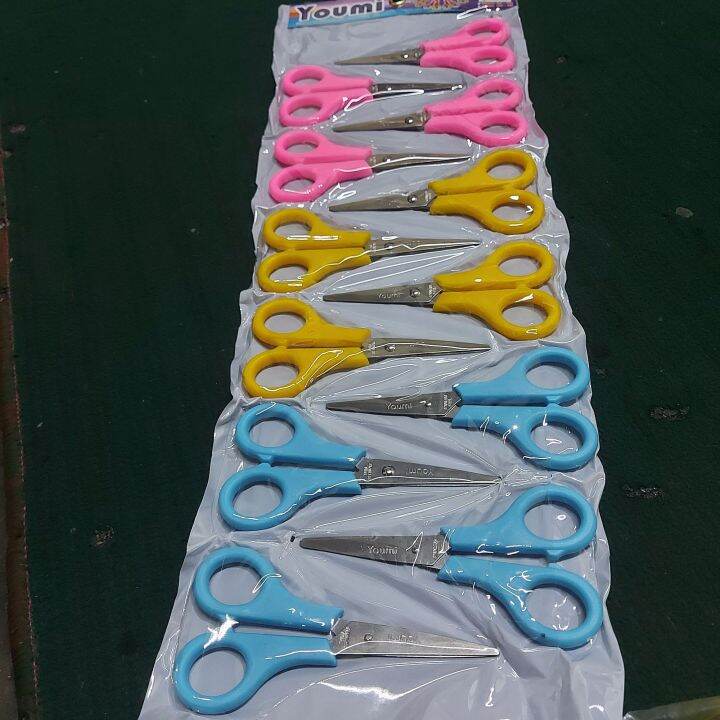 Gunting Kecil | Warna-Warni 1 renteng (12Pcs) | Lazada Indonesia