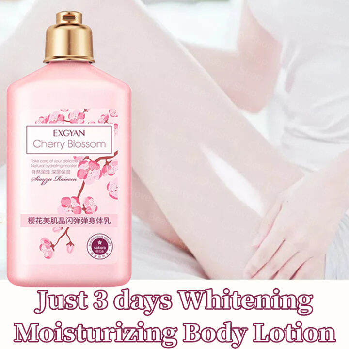 Cherry Blossom Whitening Body Lotion Permanent Whitening Lotion Deep Moisturizing Body Cream ...