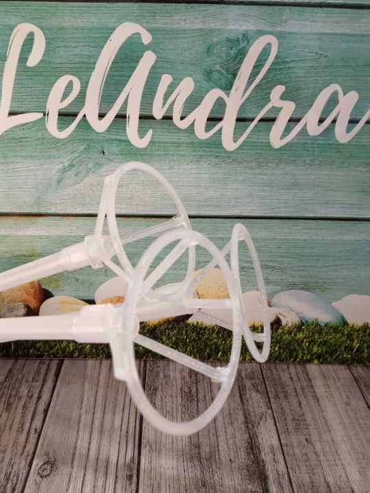 Stick Cup Transparan Balon PVC / Tangkai Balon PVC / Cup Balon PVC ...