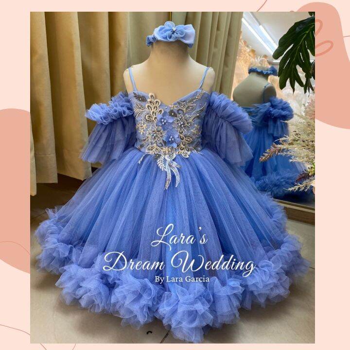 SLEEVELESS FAIRY RAFFLES GOWN/ BIRTHDAY/ ABAY/ PICTORIAL GOWN FOR THE ...