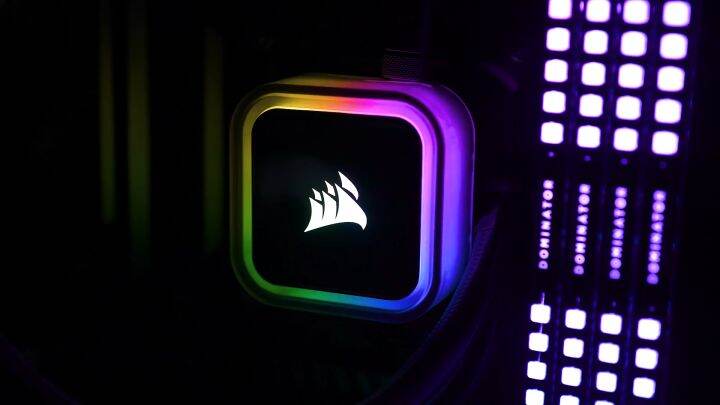 CORSAIR iCUE H100i RGB ELITE Liquid CPU Cooler - White CW-9060078-WW ...