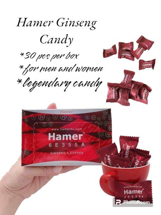 ORIGINAL HAM MER GINSENG COFFEE SEXUAL CANDY FOR MEN 30 PCS PER BOX ...