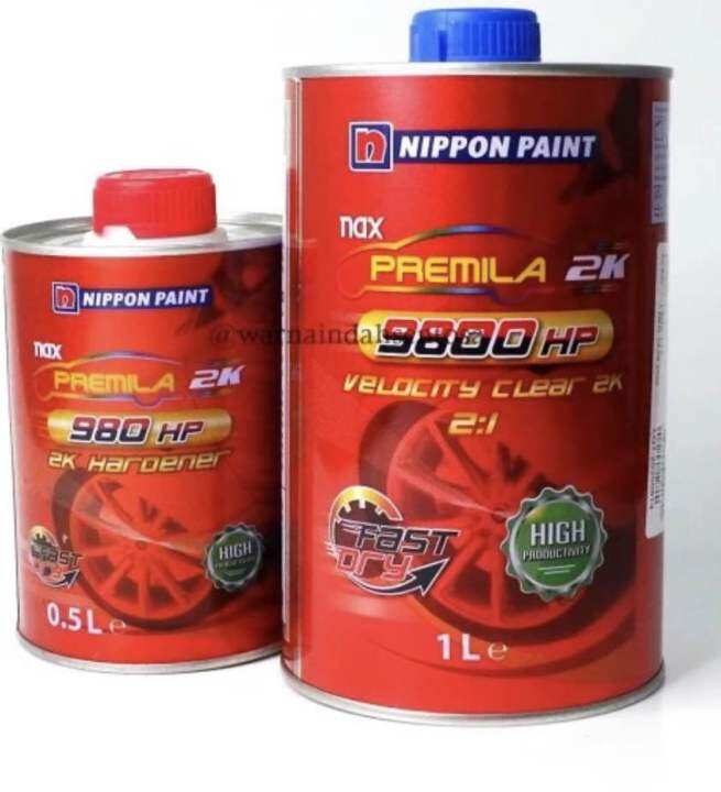 Nippon NP 9800 Fast Dry High Solid 2k CLEAR (2:1 No Thinner) | Lazada PH