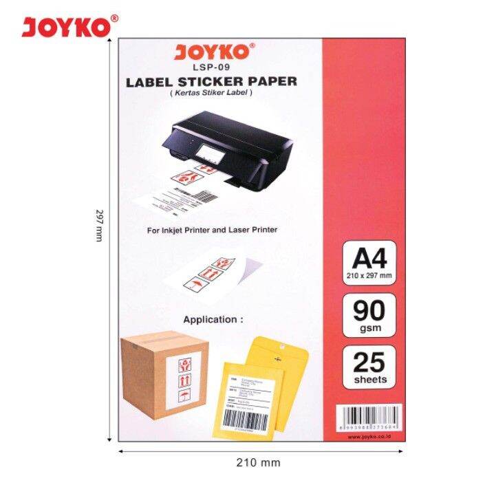 Joyko Label Sticker Paper Kertas Stiker Label Lsp-09 25 | Lazada Indonesia