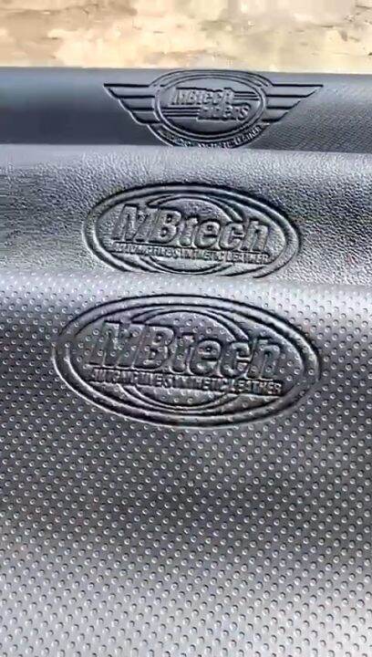 Kulit jok motor MB TECH original MBtech Jok motor logo bigdot kulit ...