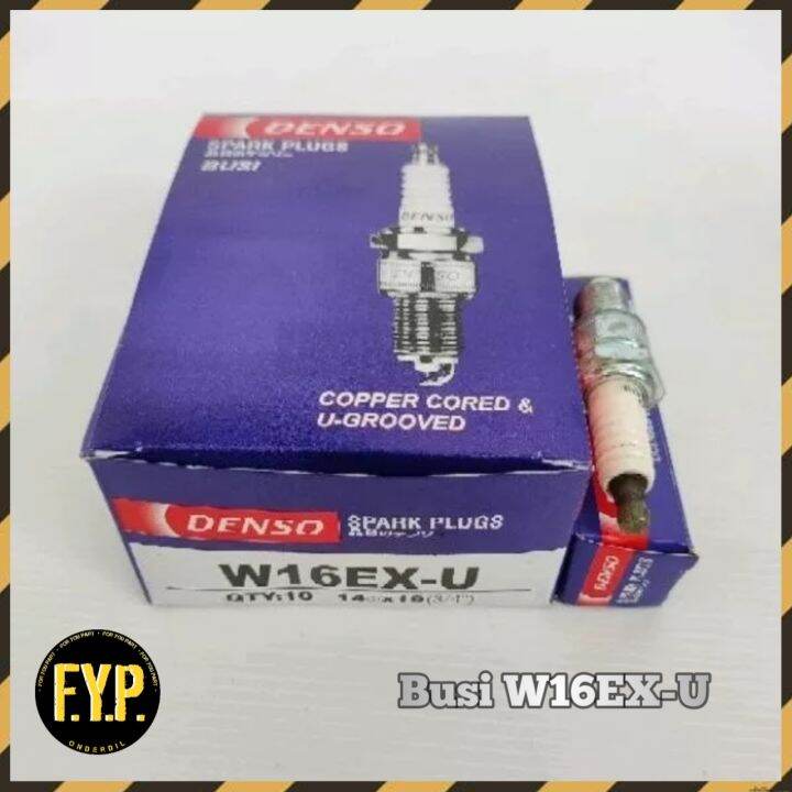 Busi Denso W16EX-U Carry Forsa Kijang Futura Karimun Jimny Avanza Lama Katana L300 Kuda | Lazada ...