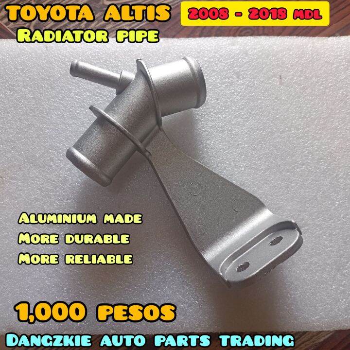 TOYOTA ALTIS 2008 - 2018 ALUMINUM RADIATOR PIPE/TUBING. | Lazada PH