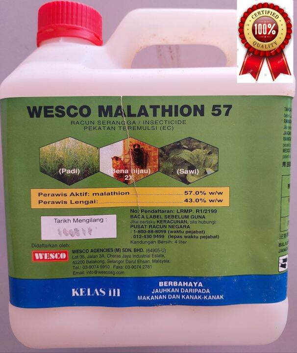 WESCO MALATHION 57 4L | Lazada