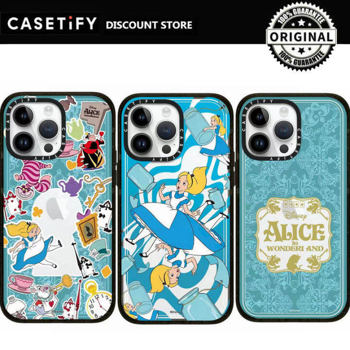 เคสในแดนมหัศจรรย์ CASETiFY X Disney - Alice สำหรับ iPhone 15 Pro Max ...