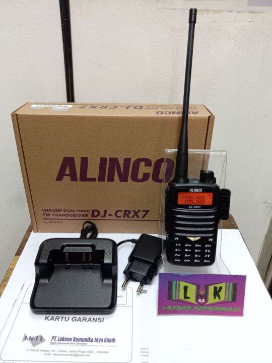 HT ALINCO DJ-CRX7 DUAL BAND ORIGINAL | Lazada Indonesia