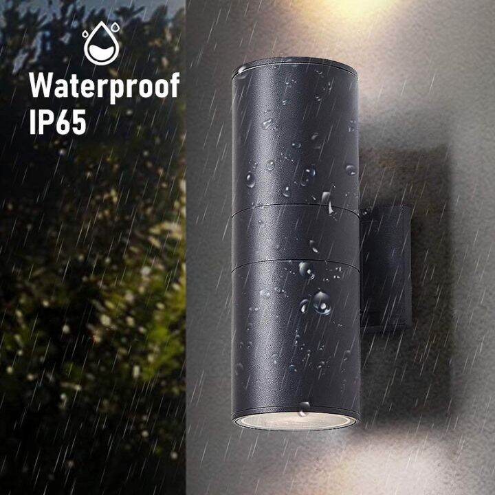 Wall Light Outdoor Waterproof Led Outdoor Wall Light Dual Head Wall ...
