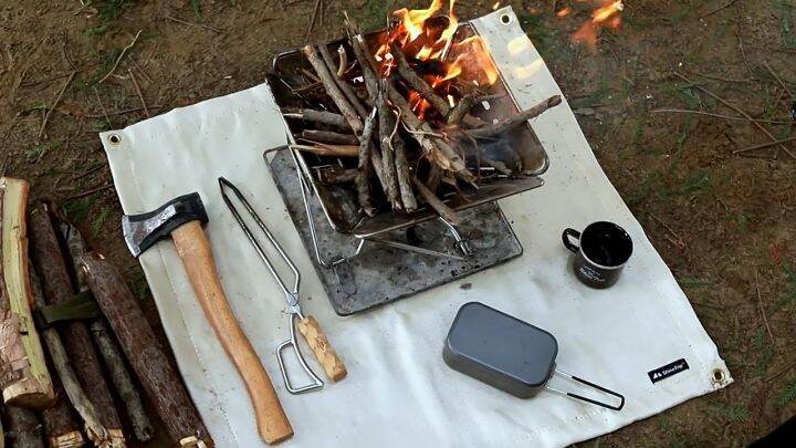 Ready Stock/Alas Api Unggun Tahan Api Camping Outdoor Insulation Mat ...