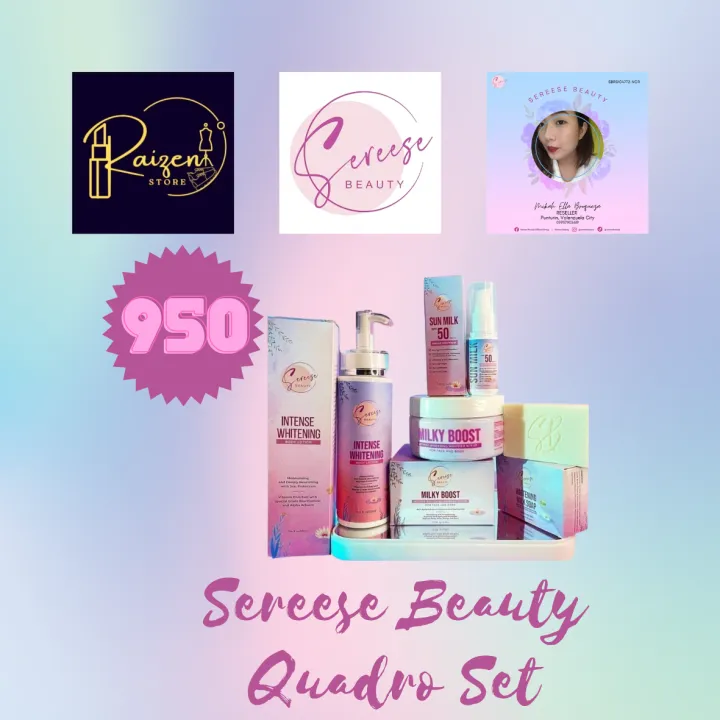 Sereese Beauty Quadro Set | Lazada PH