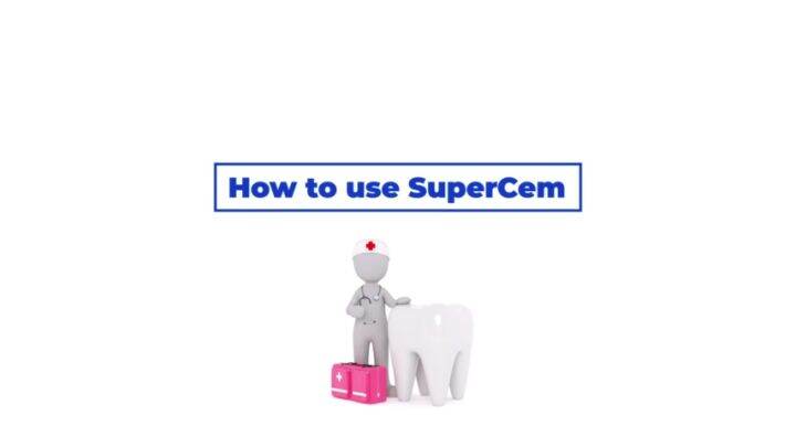 SUPERCEM®[DENTKIST/KOREA] DUAL CURED DENTAL RESIN CEMENT 9G x 1 SYRINGE ...
