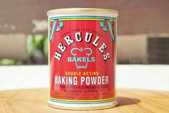 Hercules Double Acting Baking Powder 110gr Tepung Pengembang Kue ...