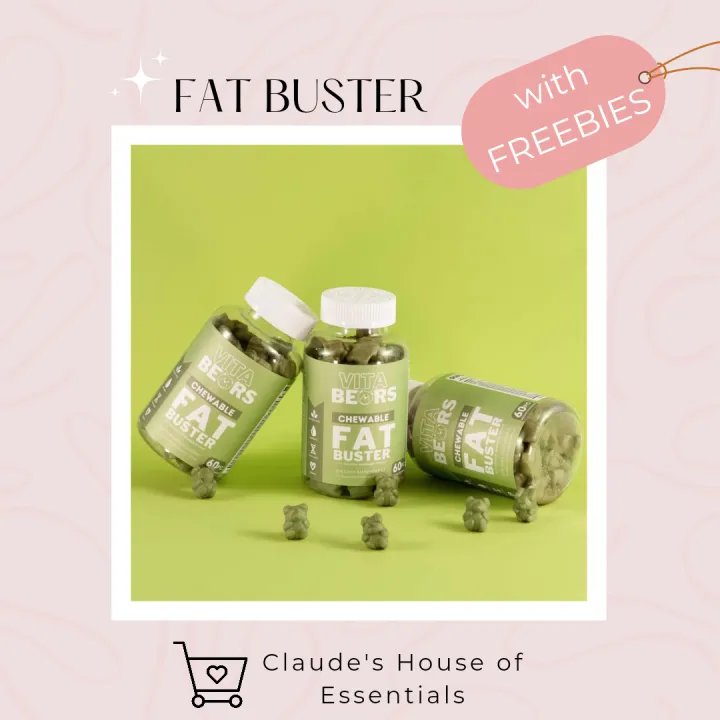 COD+FREEBIES - VITABEARS FAT BUSTER | Lazada PH