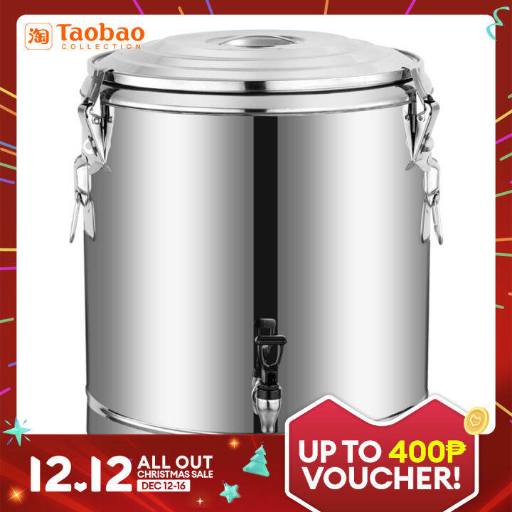 Insulated Barrel Commercial Stall Milk Tea Cold Insulation Frosted ...