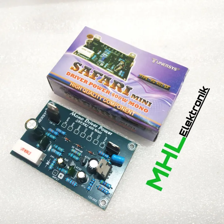 KIT Driver Power Amplifier SAFARI 400 Watt Tipe PD 401 SF Tunersys | Lazada Indonesia