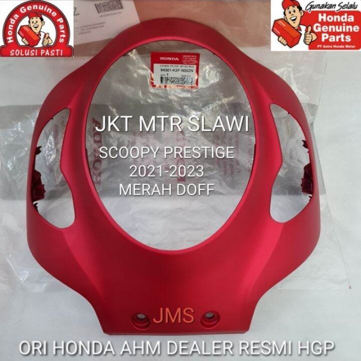 64301-K2F-N00ZN tameng panel lampu depan k2f scoopy new esp 2021 merah ...