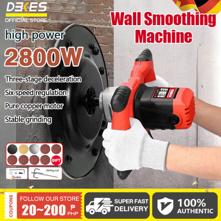 DEKES High-Quality Wall Electric PolishingMachine Putty Cement Mortar ...