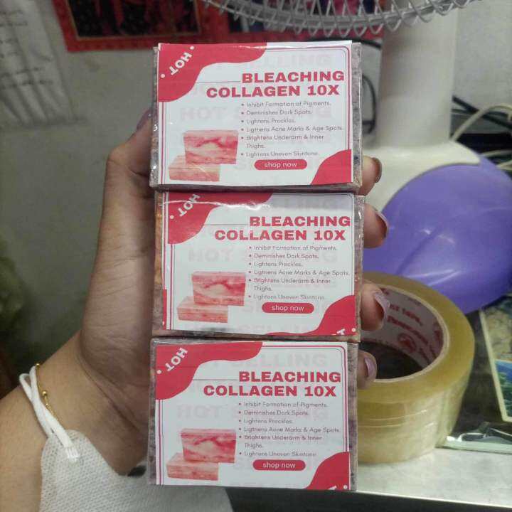 Bleach Collagen Soap 10x Whitening Soap 3pcs Lazada Ph