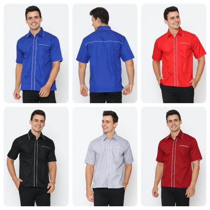 kemeja kerja, seragam custom, seragam officeboy, seragam cleaning ...