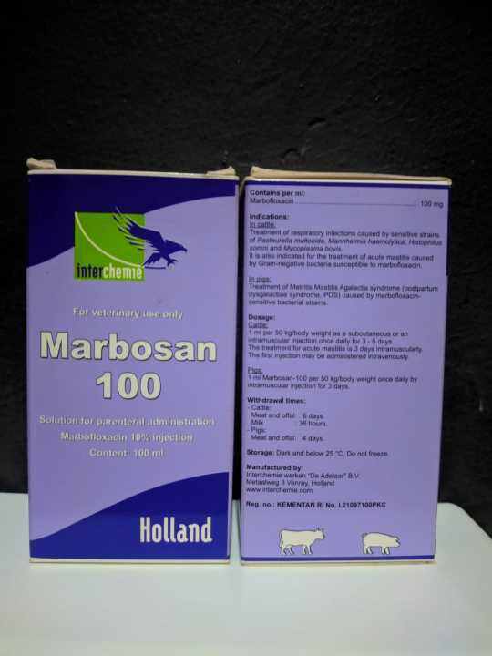 MARBOSAN 100 inj | Lazada Indonesia